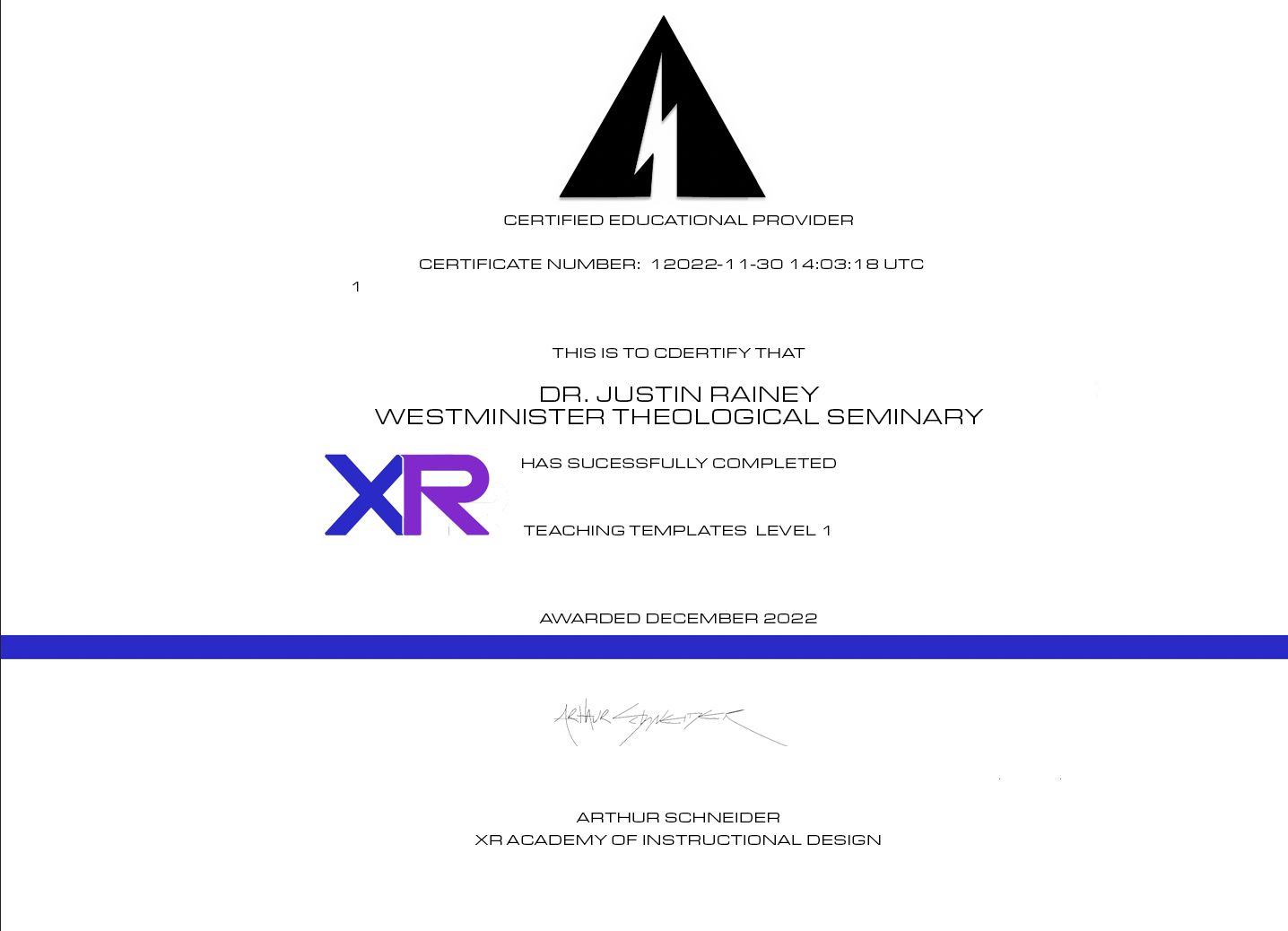 BLOG – XR Academy